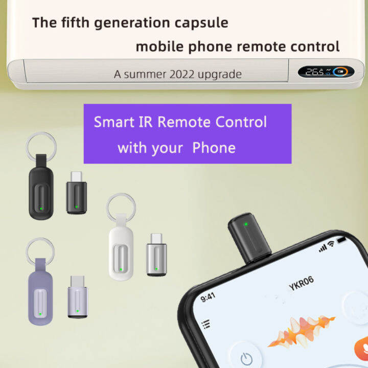 Universal Smart Phone Remote Control for Micro USB Type C OTG Mobile Phone Remote Mobile APP ...