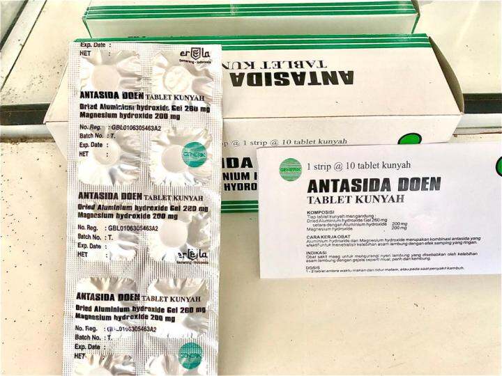 ANTASIDA DOEN TABLET | Lazada Indonesia