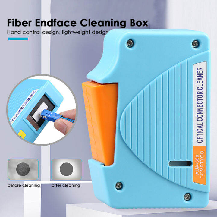 【Ready Stock】AUA-550 Fiber Optic Connector Cassette 500+ /Reel Cleaner ...
