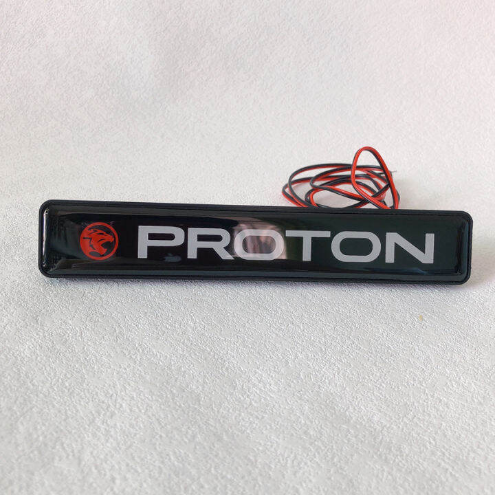 Car Front Bumper Air Intake Mesh Light Decoration PROTON Emblems Badge ...