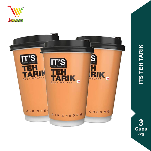 Aik Cheong It's Cup - Its Teh Tarik Gula Melaka (72g) x 3 | Lazada