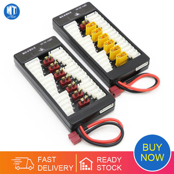 Multi 2S-6S Lipo Parallel Balanced Charging Board XT60 Plug For RC ...