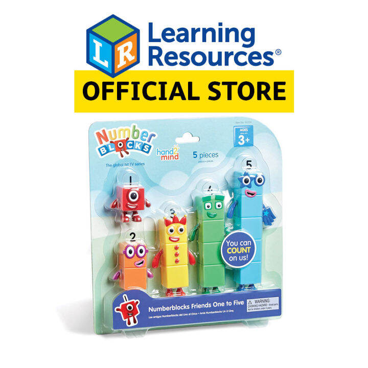 LEARNING RESOURCES Numberblocks Friends One to Five Figure Set by ...