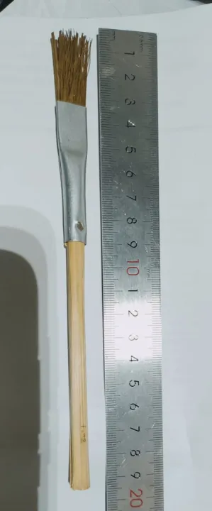 Sikat Kuas Koas Besi Kawat Kuningan Kecil Pembersih Coil Mesin Motor ...