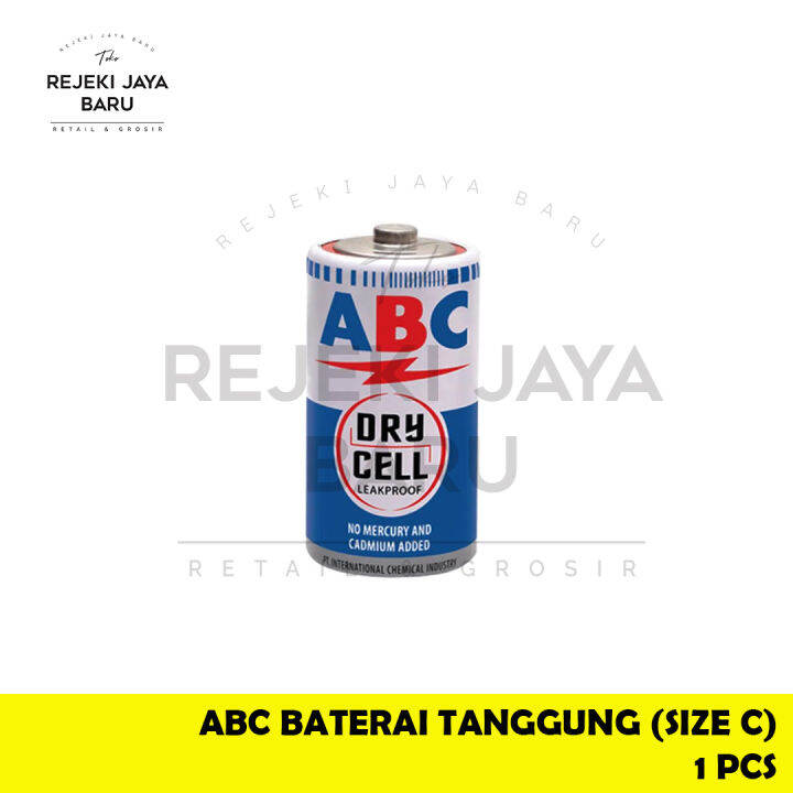 Baterai ABC Tanggung (Size C) ; Harga Per Pcs | Lazada Indonesia