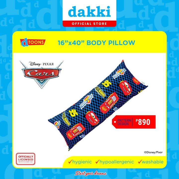 Dakki 16" x 40" Cars Octane Body Pillow | Lazada PH