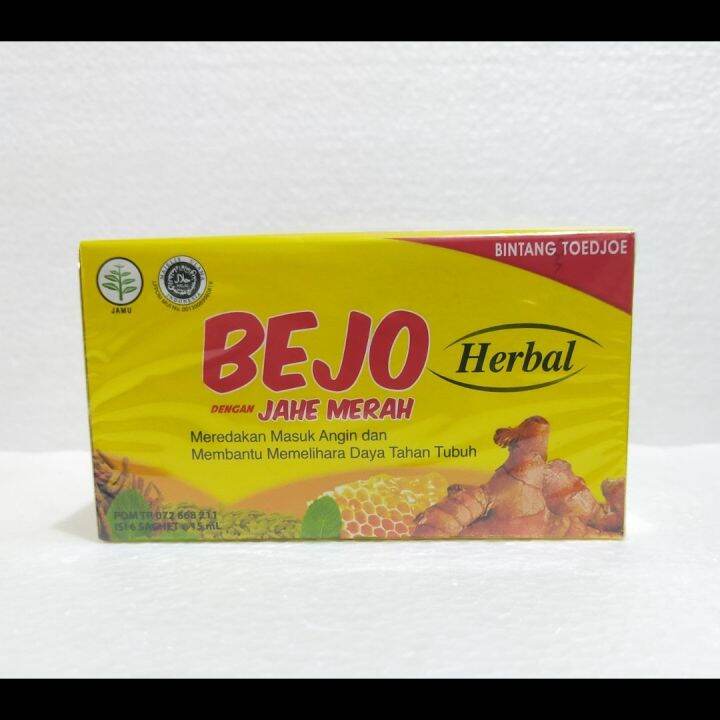 Bejo Bintang Toedjoe Masuk Angin Isi 6 Sachet | Lazada Indonesia