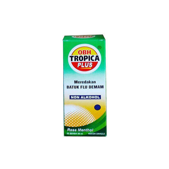 OBH TROPICA Plus Menthol Syrup 60 ml | Lazada Indonesia