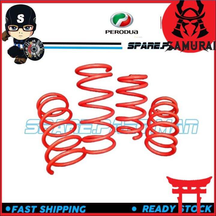 PERODUA GAB SPORT COIL SPRING-AXIA/ BEZZA/ ALZA/ VIVA/ KELISA/ KANCIL ...