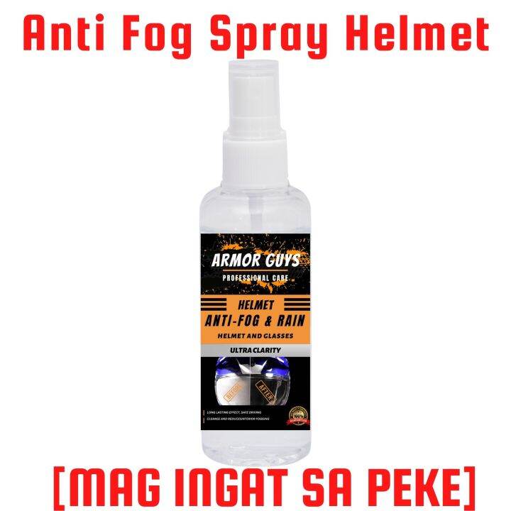 Anti Fog Spray Anti Rain For Helmet Gear, Pang Laban Sa ulan, Hindi ...