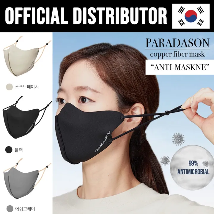 Paradason Copper Fiber Mask Anti-Maskne from Korea | Lazada PH
