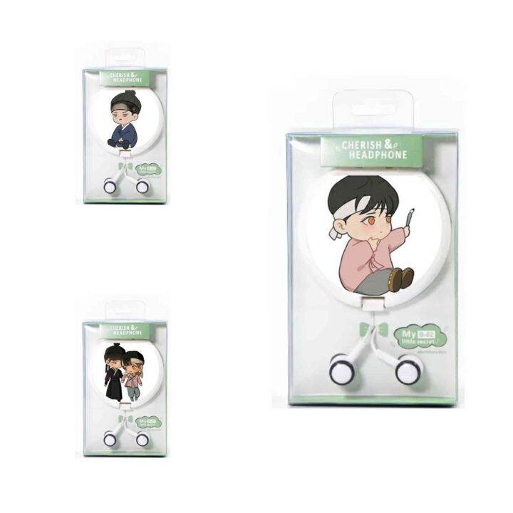 Tai nghe hộp tròn in hình Dạ ký boylove chibi anime xinh xắn tiện lợi ...