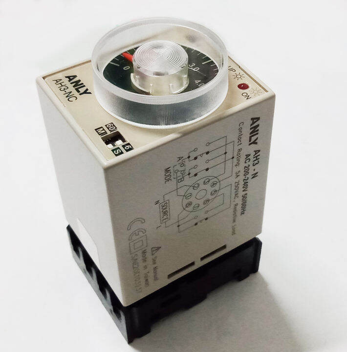 TIMER Industrial control. brand: "ANLY" Multi -Range Analogue Timer ...
