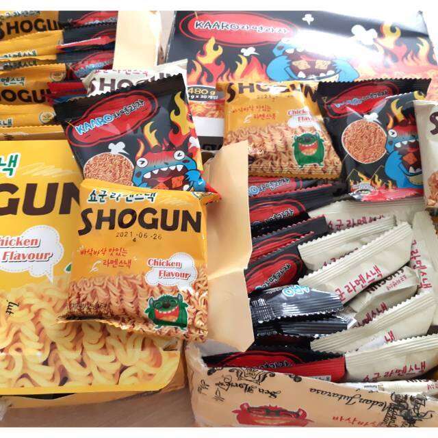 Mie korea Shogun kremes / MIE KAARO SPICY / MIE KREMES SHOGUN VIRAL ...