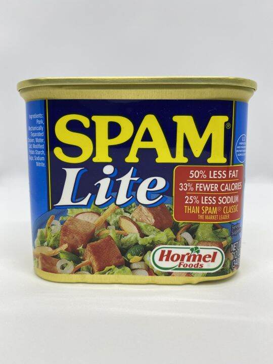 Spam Luncheon Meat Lite USA ( Hormel) | Lazada