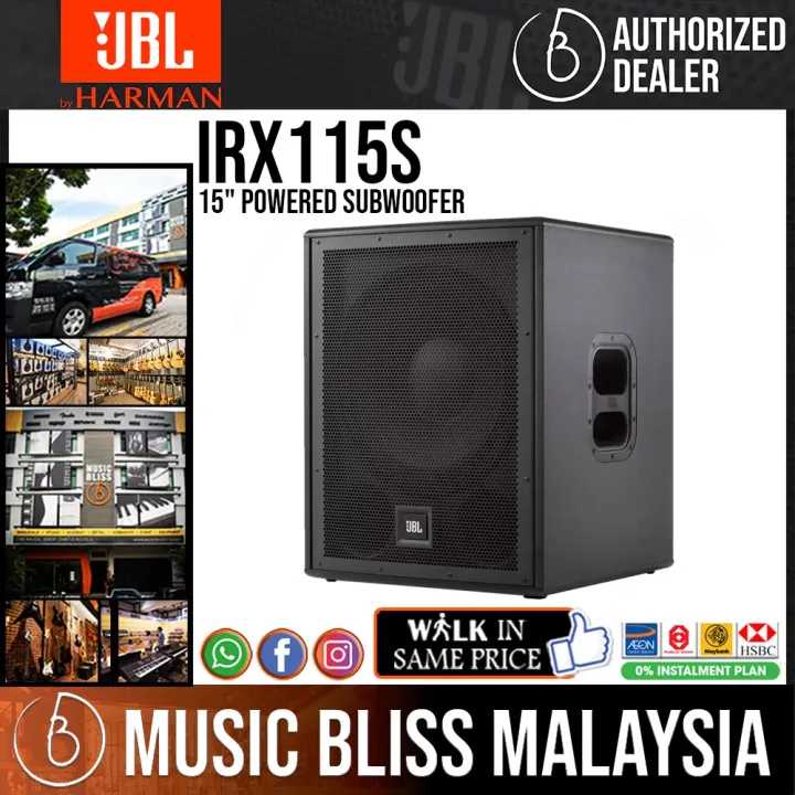 JBL IRX-115S 1300-watt 15" Powered Subwoofer (IRX115S) | Lazada