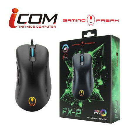 Gaming Freak AVF Gaming Mouse FX2 6400-DPI GFM Series RGB Pc Desktop ...