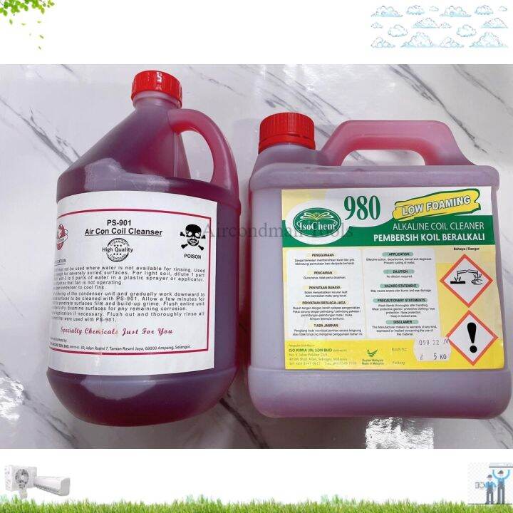 (Aircond Tool) chemical copper coil special cleaner alkaline wash ...