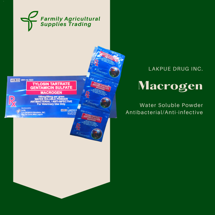 Lakpue Drug Inc. Macrogen 7g | Lazada PH