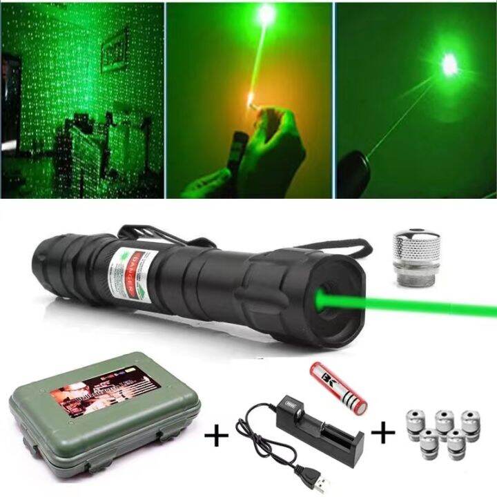 Senter Laser Pointer Kwalitas Terbaik Jarak 16KM / Laser Pointer High ...