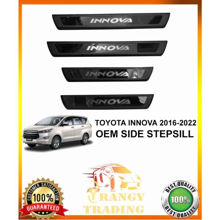 Toyota Innova 2016 to 2022 OEM Side stepsill / Step sill 2017 2018 2019 ...