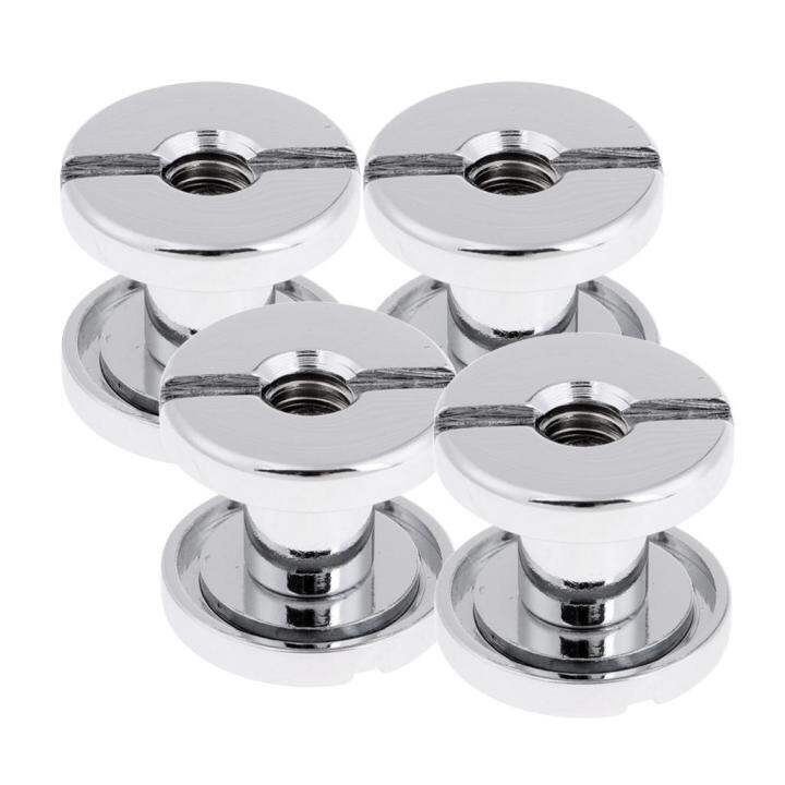 WDSoil 4Pc Heavy Duty Book Screw Back Plate Hardware for Scuba Diving ...