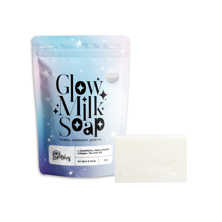 1 Bar of Glow Milk Soap by Glow Chemistry | Whitening, Anti-Acne ...