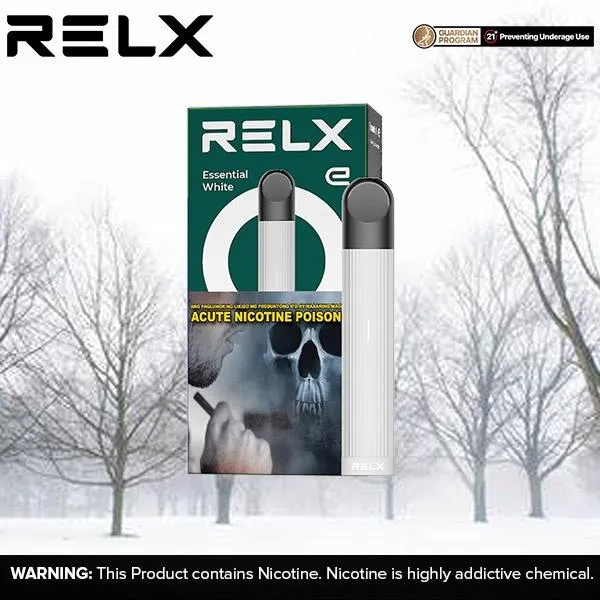 vape electronic BUNDLE RELX Device WHITE 1 Pod | Lazada PH