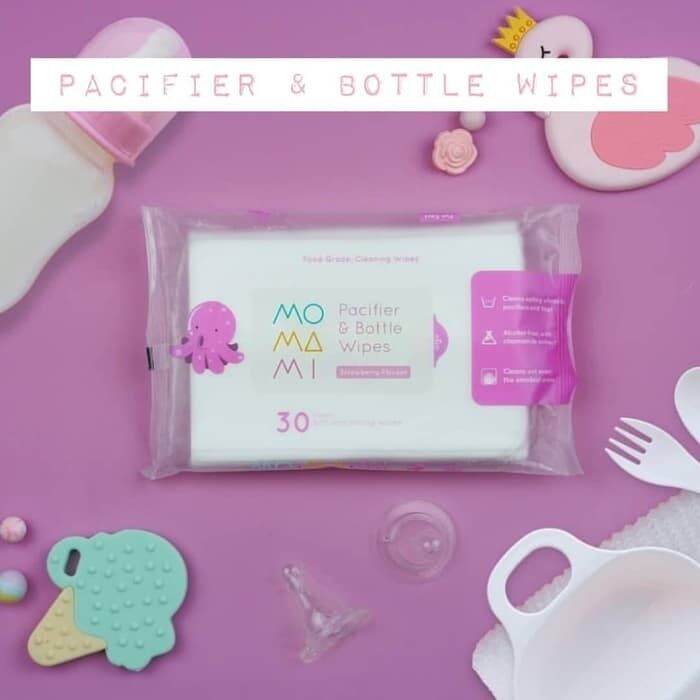 Momami Tissue Basah Pembersih Empeng & Botol Momami Pacifier Wipes ...