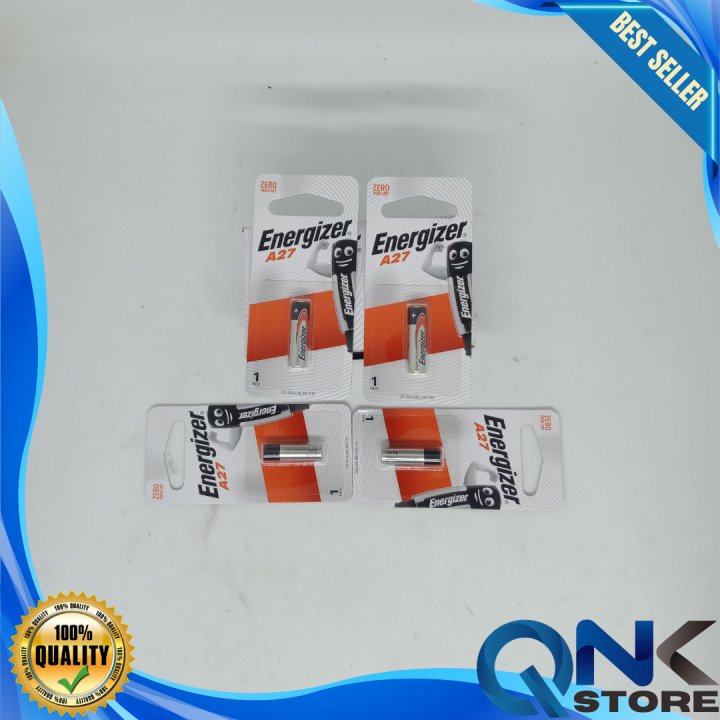 ENERGIZER A27 Baterai / Battery / Batre 12v alkaline Original | Lazada ...