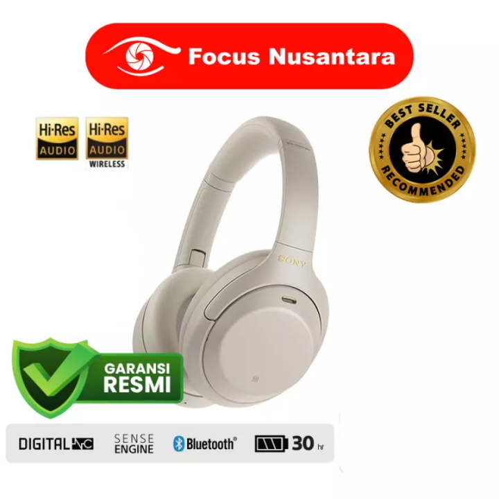 SONY WH-1000X4 Wireless Noise-Canceling Headphones (Silver) | Lazada ...