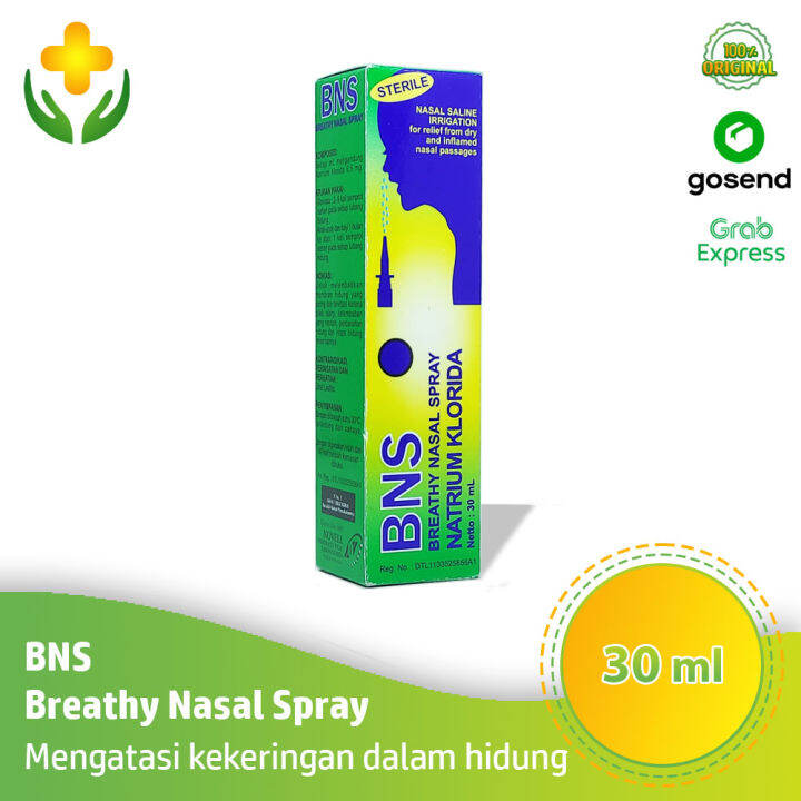 BNS Breathy Nasal Spray 30 ml Semprot Hidung Tersumbat Menghilangkan ...