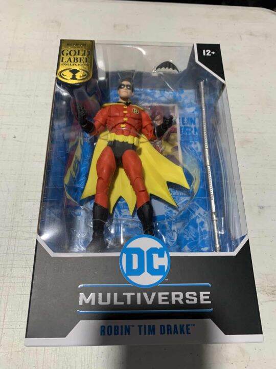 MCFARLANE DC COMICS MULTIVERSE ROBIN TIM DRAKE GOLD LABEL New in Box ...