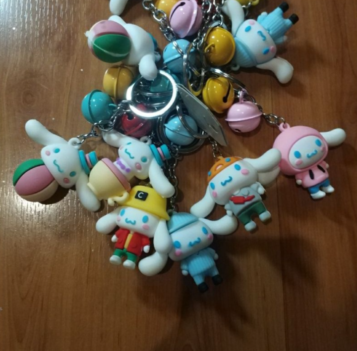 Gantungan Kunci Bentuk Cinnamoroll Lucu Keychain Bagus Murah Gemas Tas ...