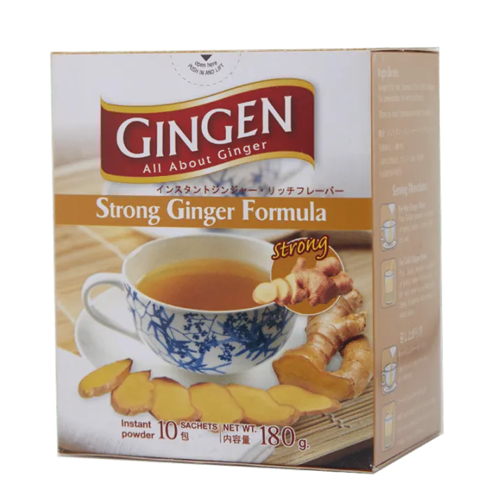 GINGEN Ginger Tea Strong (10 x 180g) | Lazada PH