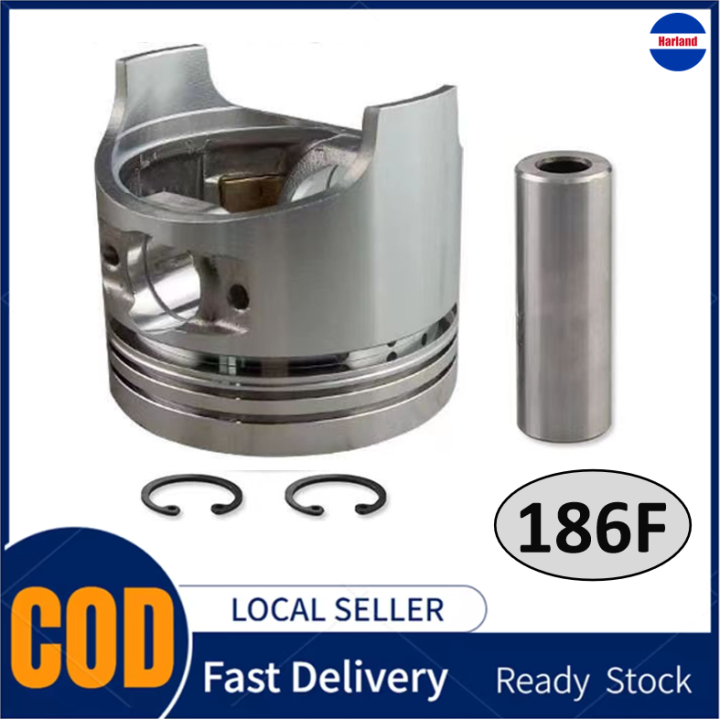 Assembly Assy Piston 186F Aircooled Diesel Engine Yamma, Kingstone ...