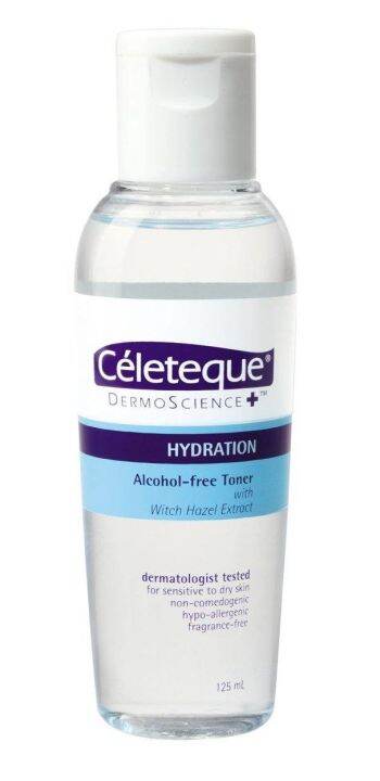 Celeteque Hydration Alcohol Free Facial Toner 125 ml With witch hazel ...