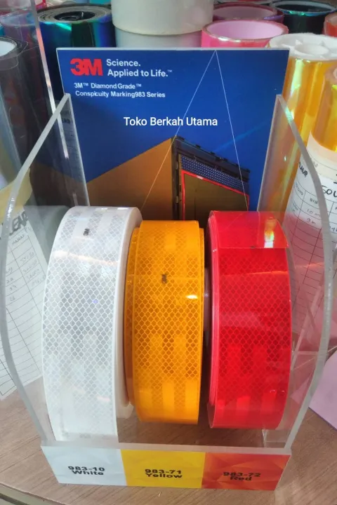 Stiker 3M reflektor reflektif per 5 meter | Lazada Indonesia
