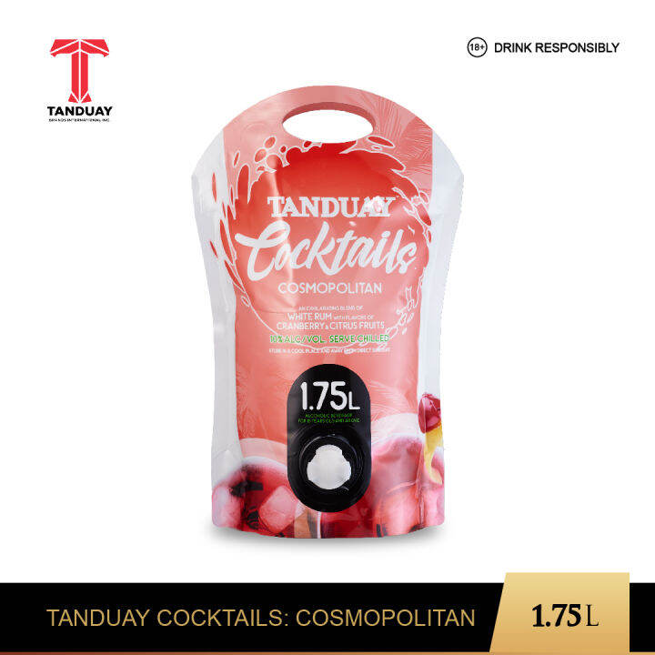 Tanduay Cocktails Cosmopolitan 1.75L | Lazada PH