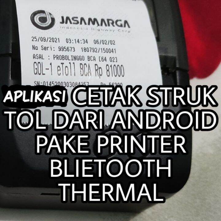 Aplikasi Android Cetak Struk eToll - Tol - Toll - J4samarga | Lazada Indonesia