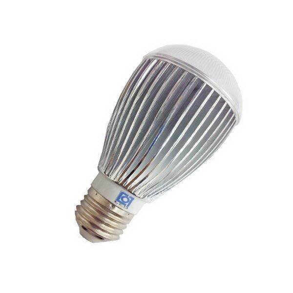Pack of 3 Heavy Duty LED Bulb E-series with original Alum Heat Sink 7W E27 85-265V (Daylight ...