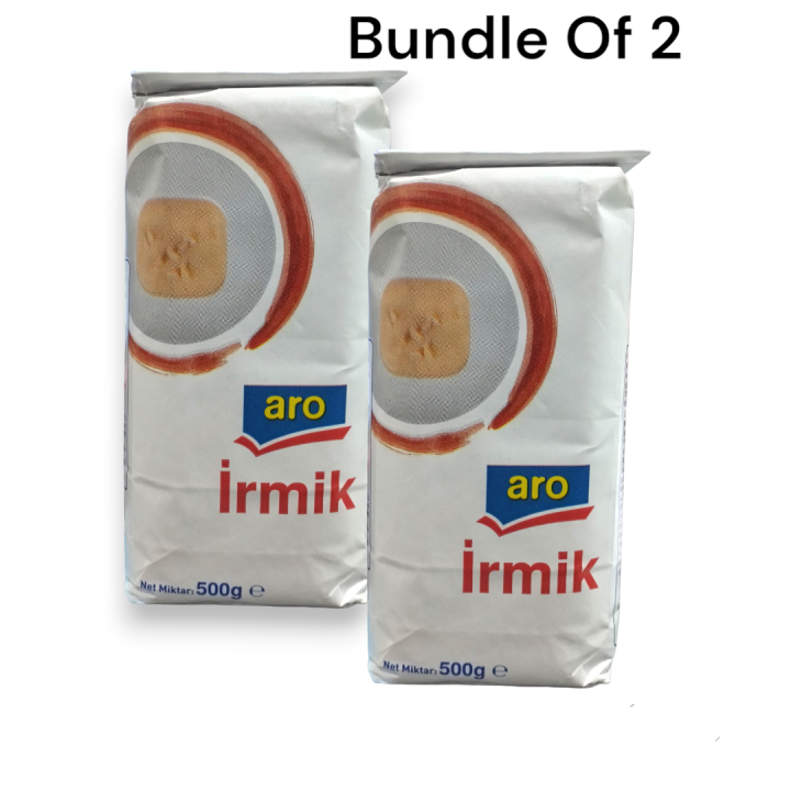 (Bundle of 2) Semolina Flour Medium ARO 500g | Lazada PH