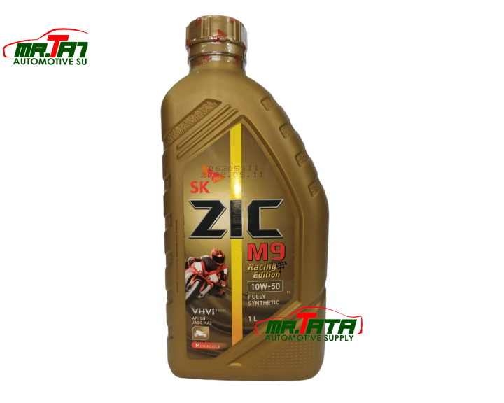 ZIC M9 Racing Edition 10w50 Fully Synthetic Engine Oil 1L | Lazada PH