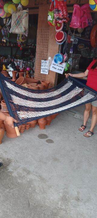 Hammock Cotton/ Abaca made Duyan 6x3 Feet | Lazada PH