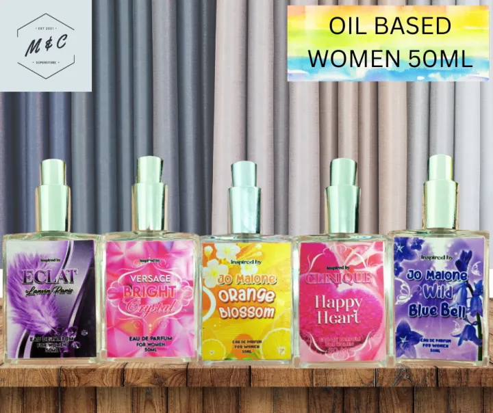 OIL BASED PERFUME WOMEN (50ML) | Lazada PH