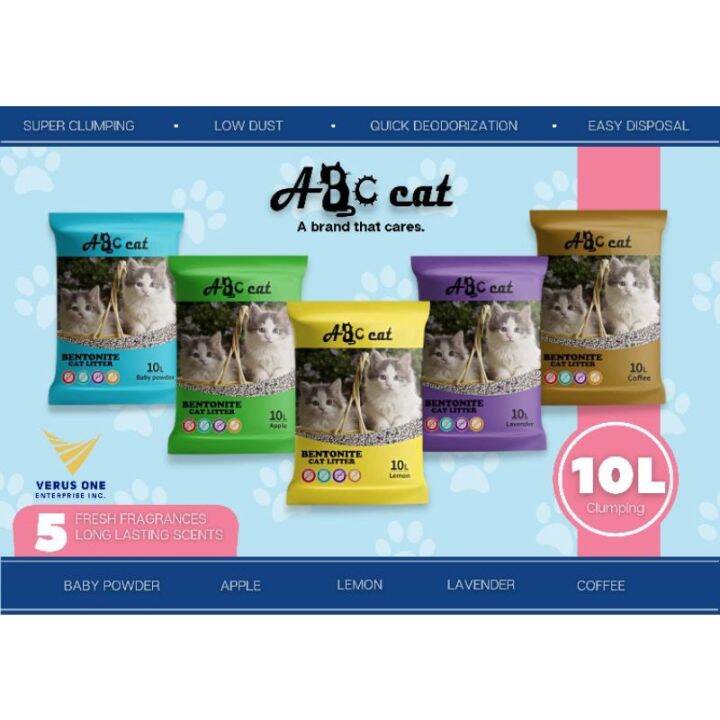 ABC Cat Litter (Bentonite) | Lazada PH