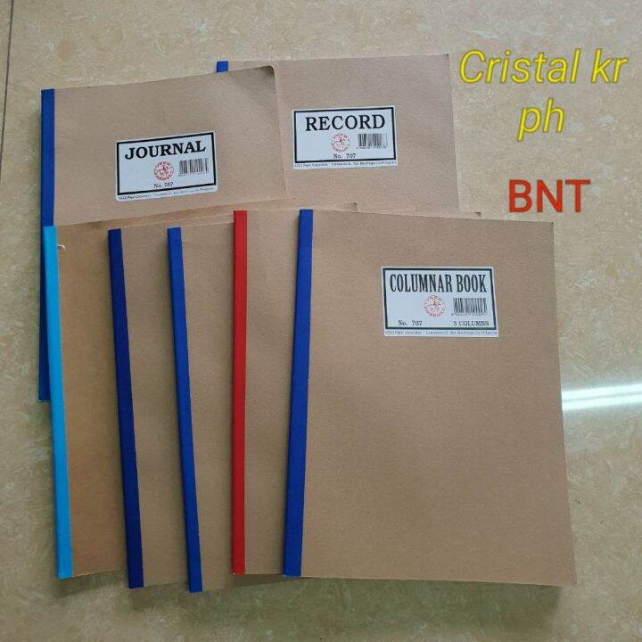 Columnar Notebook Record | Lazada PH