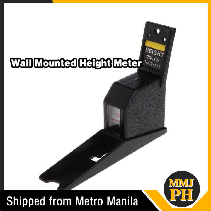 2M Body Height Rod Wall Mounted Height Meter Roll Stature Meter Tall ...