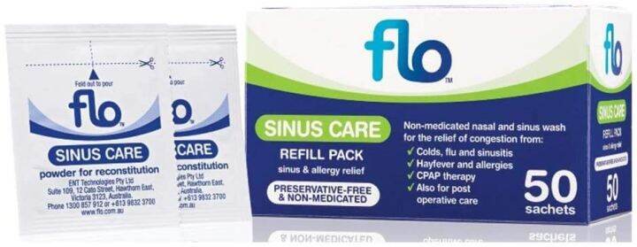 Flo Sinus Care Refill Pack 50s | Lazada Singapore