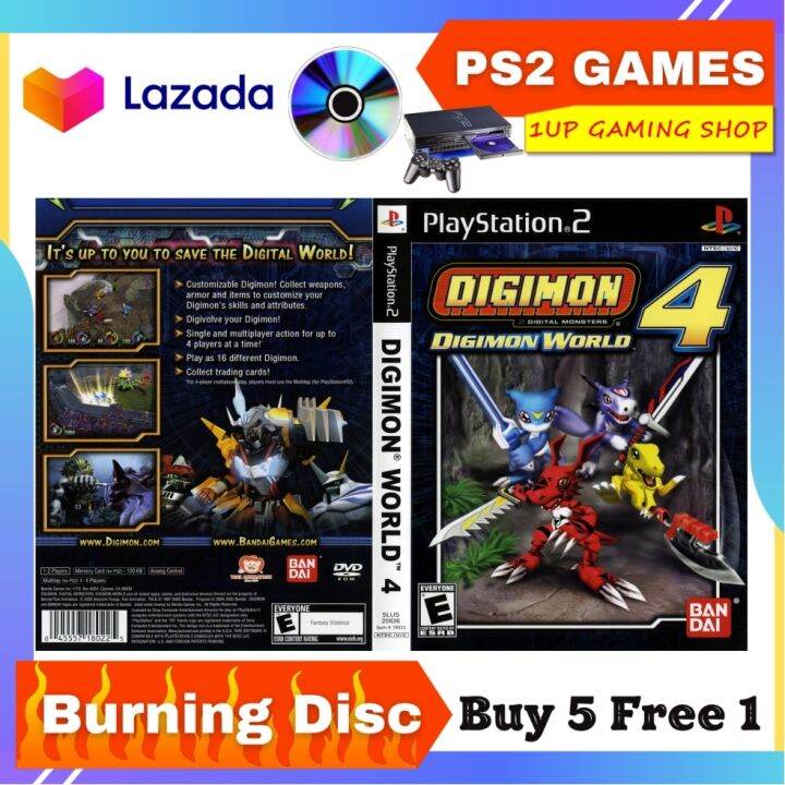 Kaset DVD Game PS2 Digimon World 4 | Lazada Indonesia